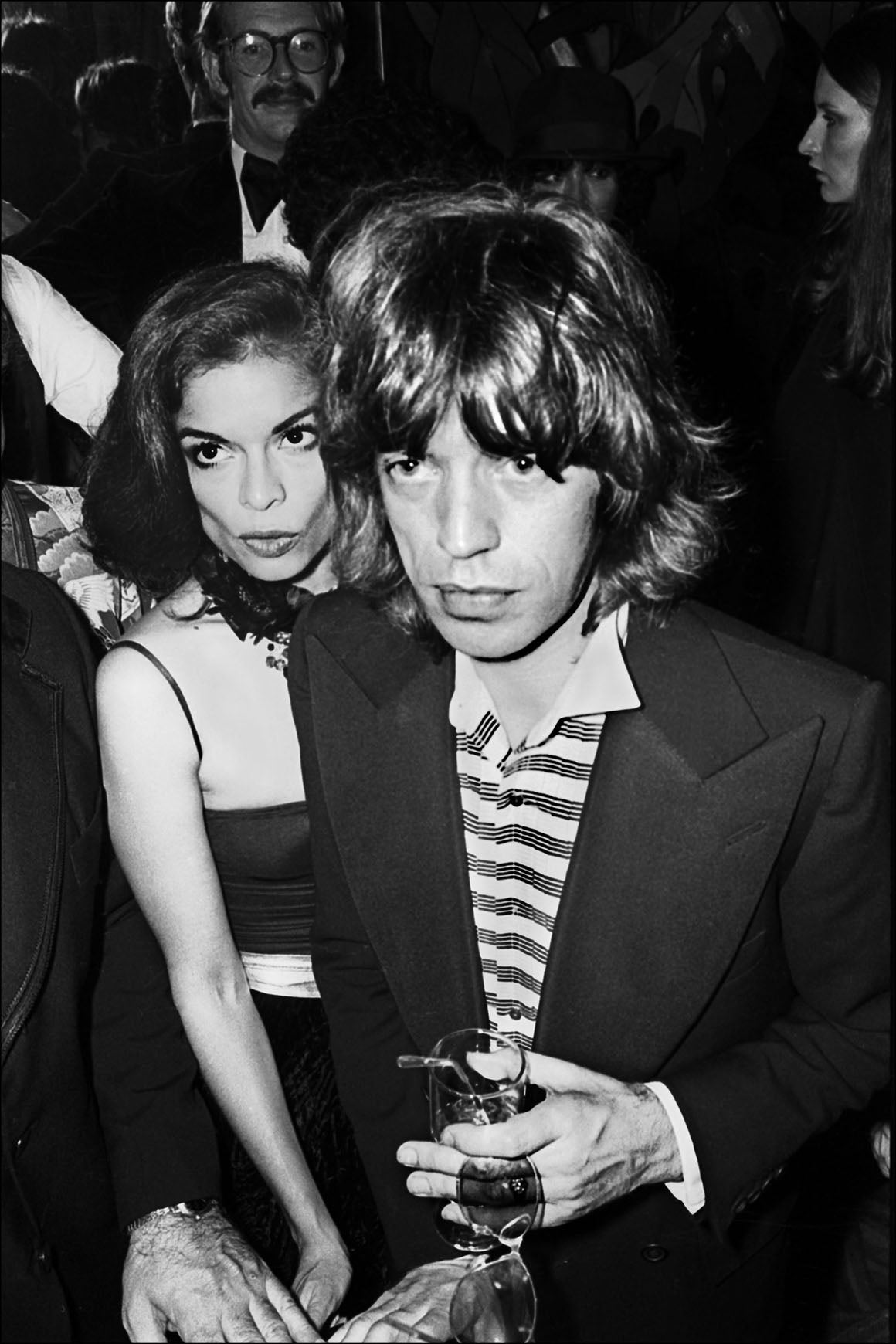Bianca and Mick Jagger